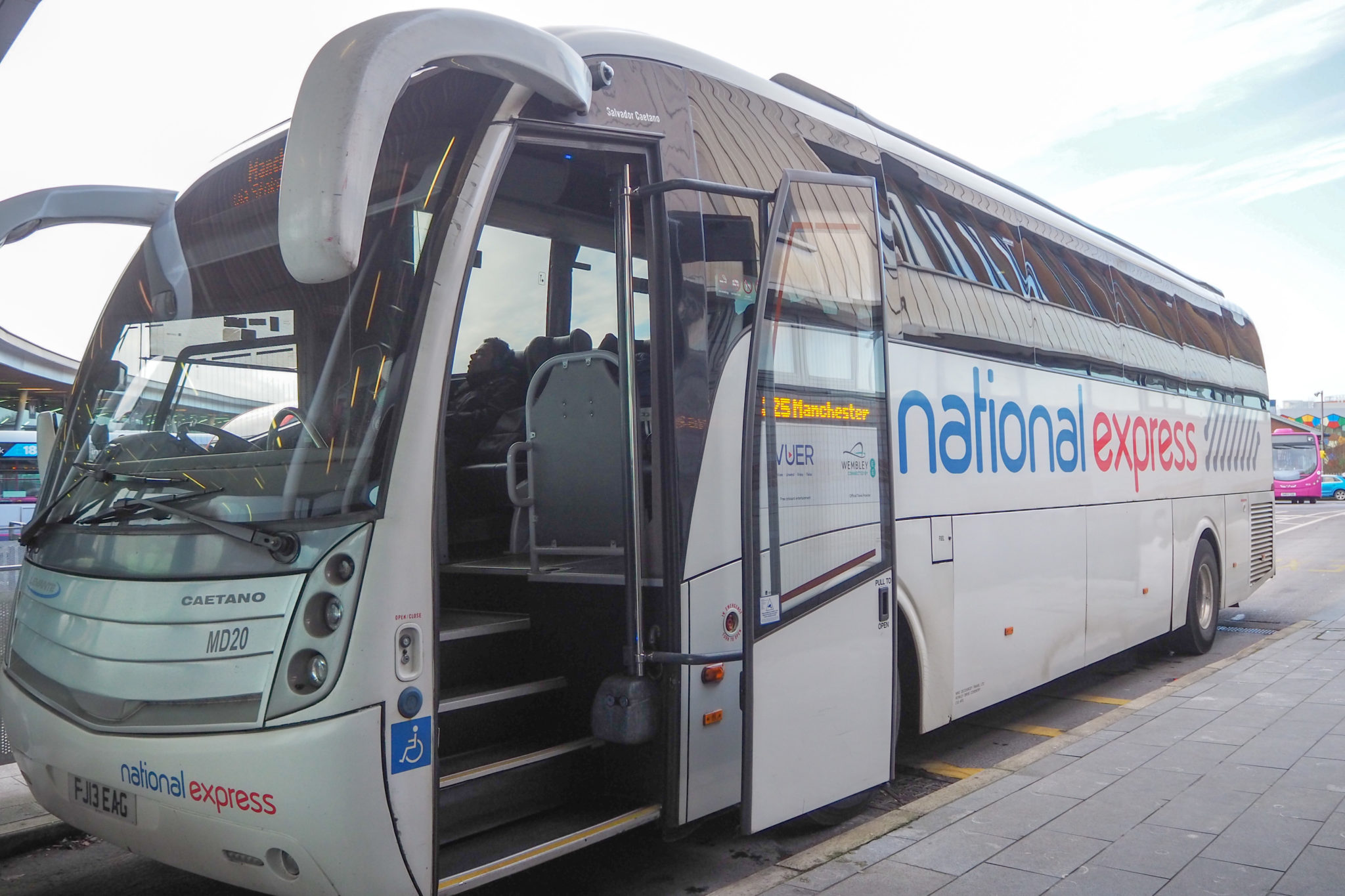 Travelling from Stoke to Manchester with National Express